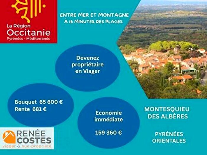 Maison à vendre - Argelès-sur-Mer, Piémont, Montagne - 4 pièces - 3 chambres