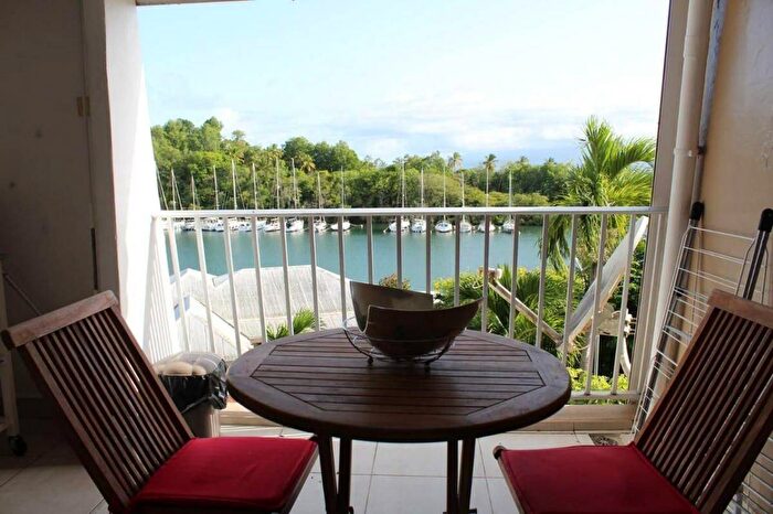 Appartement à louer - Le Gosier - 1 pièce