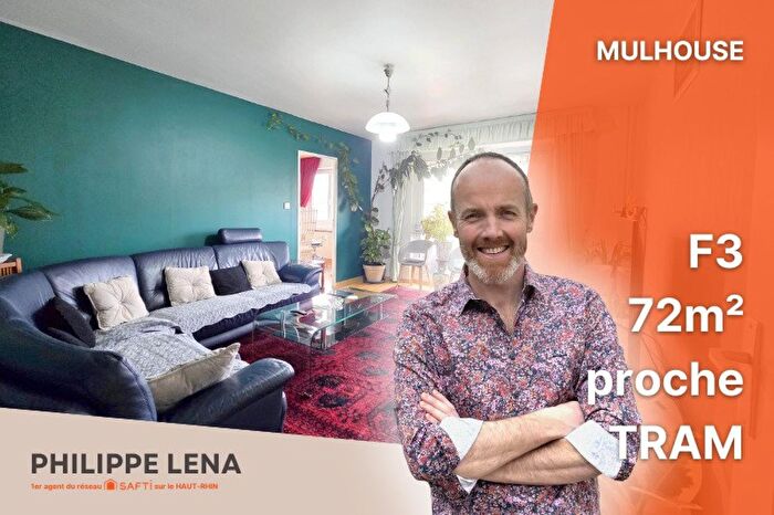 Appartement à vendre - Mulhouse, Vauban, Neppert, Sellier - 3 pièces - 2 chambres