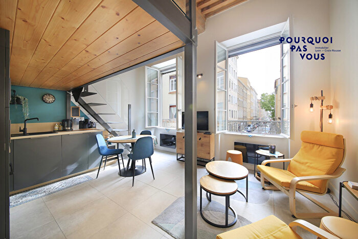 Lyon 4ème, Croix Rousse Est - Appartement 2 pièces à vendre