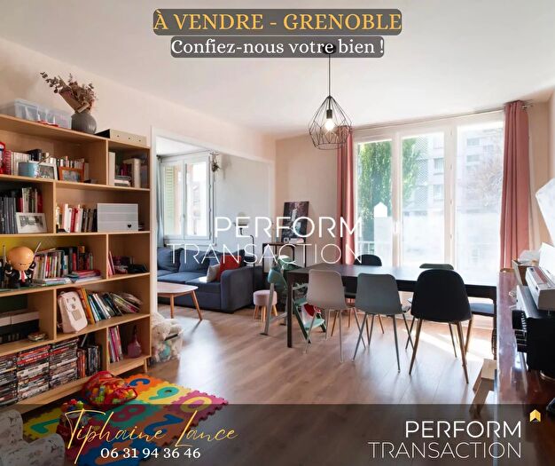 Appartement à vendre - Grenoble, Bajatière - 3 pièces - 2 chambres
