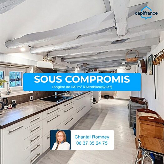 Maison à vendre - Semblançay - 5 pièces - 3 chambres