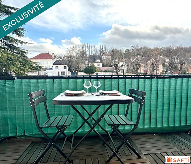 Appartement à vendre - Épône - 3 pièces - 2 chambres