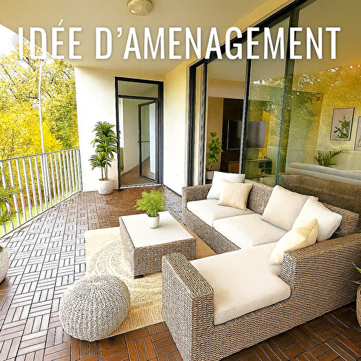 Appartement à vendre - Blagnac, Grand-Noble, Pinot, Brassens - 3 pièces - 2 chambres