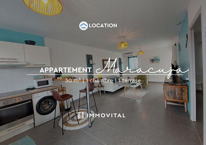 Appartement à louer - Le Moule - 2 pièces - 1 chambre