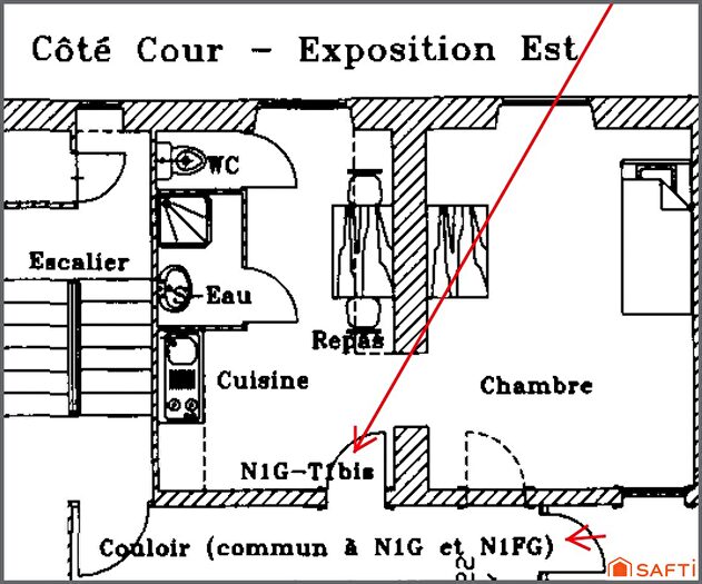 Appartement à vendre - Nantes, Cité des Congrès, Champs de Mars - 1 pièce