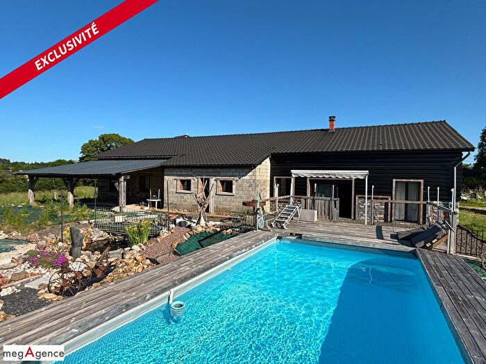 Maison à vendre - Saint-Germain-les-Vergnes - 6 pièces - 4 chambres