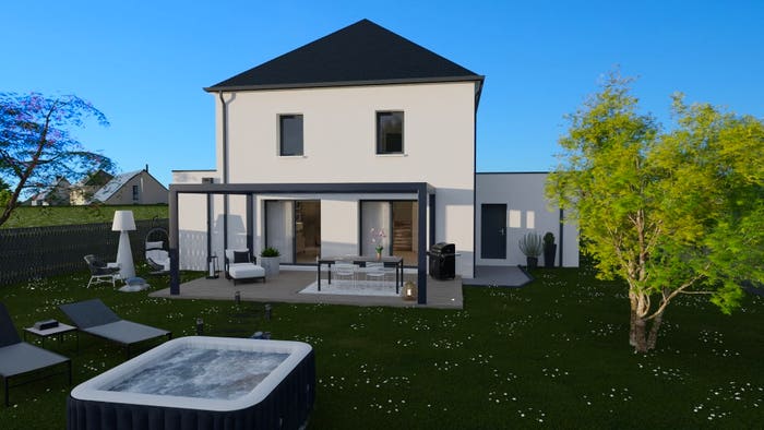 Maison 6 pièces à Neuillé-Pont-Pierre, à vendre