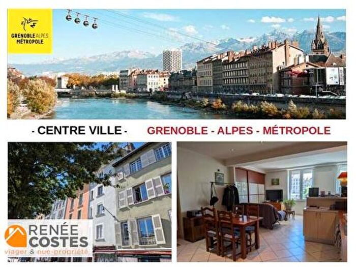 Grenoble, Notre-Dame, Mutualité - Appartement 2 pièces à vendre