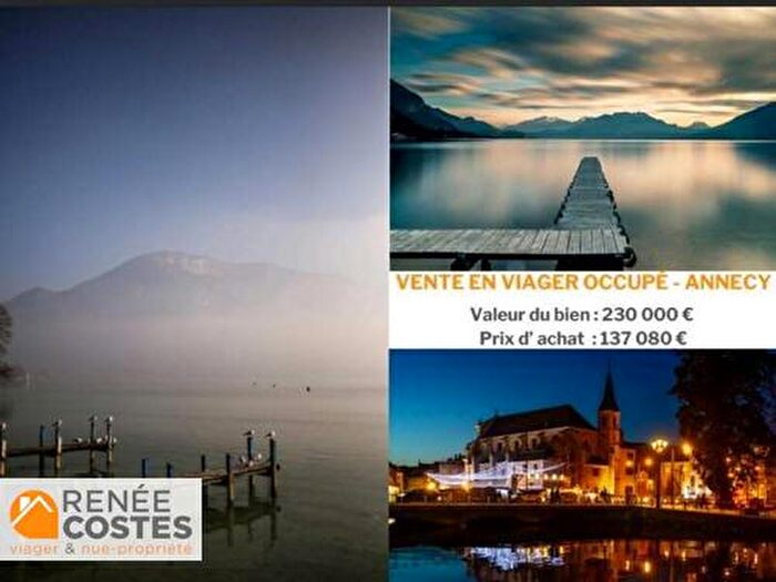 Appartement à vendre - Annecy, Centre-ville, Vieille ville, Marquisats - 3 pièces - 2 chambres