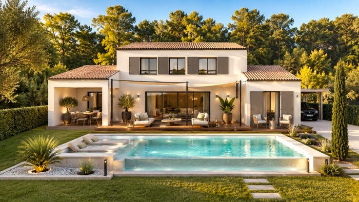 Mas-Blanc-des-Alpilles - Maison 5 pièces à vendre