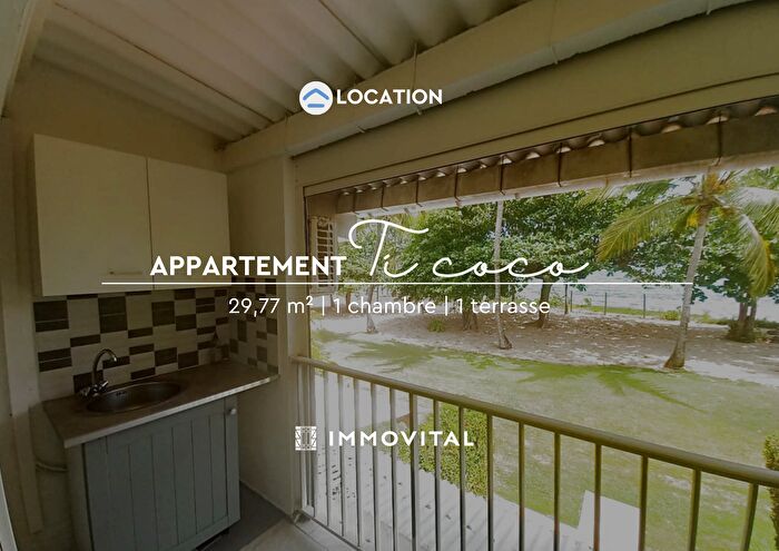 Le Moule : Appartement 1 pièce à louer