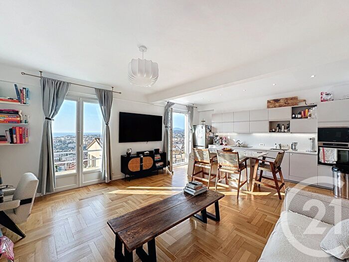 Appartement à vendre - Le Cannet, Haut Cannet - 3 pièces - 2 chambres