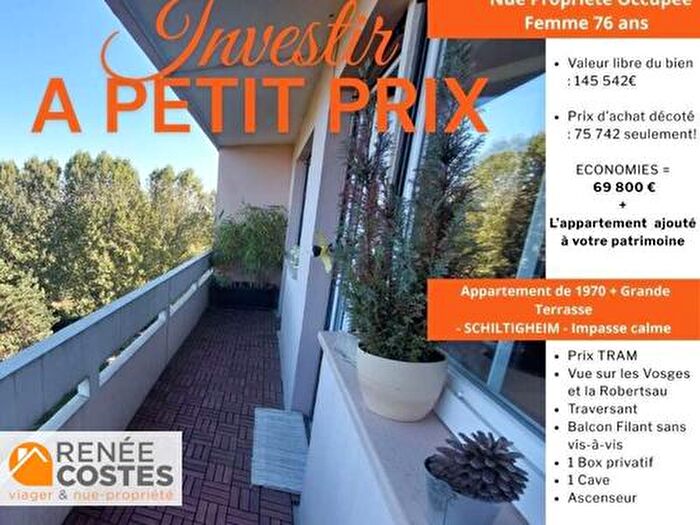 Appartement 3 pièces à Schiltigheim, à vendre