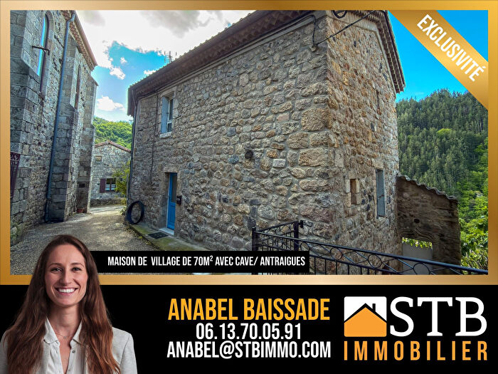 Antraigues-sur-Volane - Maison 3 pièces à vendre