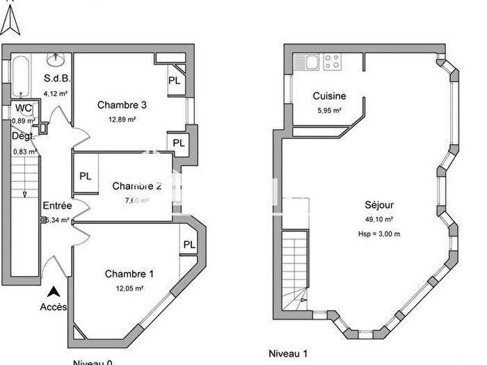 Maisons à vendre et appartements à louer - 3