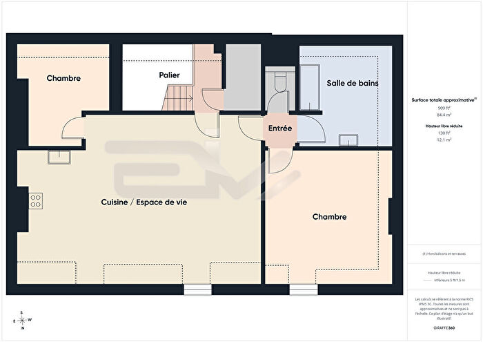 Appartement 3 pièces à vendre à Fismes
