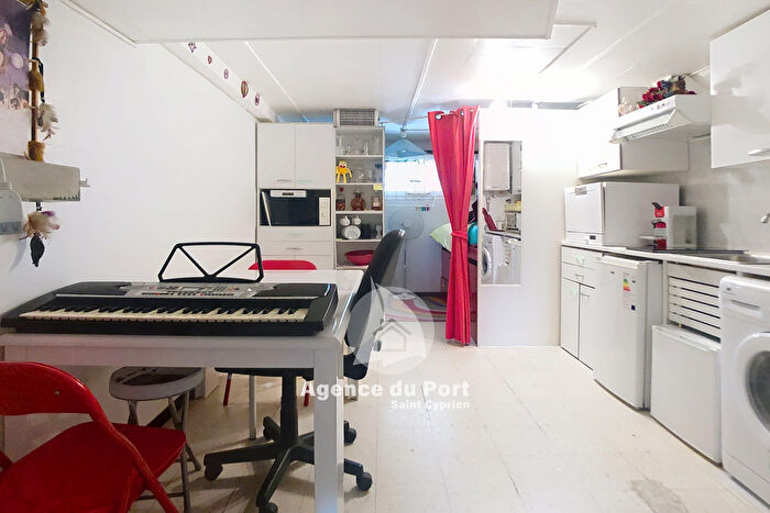 Appartement à vendre - Saint-Cyprien, Le Port - 1 pièce