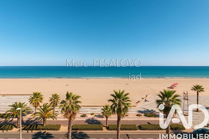 Appartement à vendre - Canet-en-Roussillon, Plage Sud - 3 pièces - 2 chambres