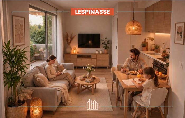 Maison 3 pièces à Lespinasse, à vendre