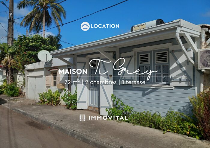 Maison à louer - Le Moule - 3 pièces - 2 chambres