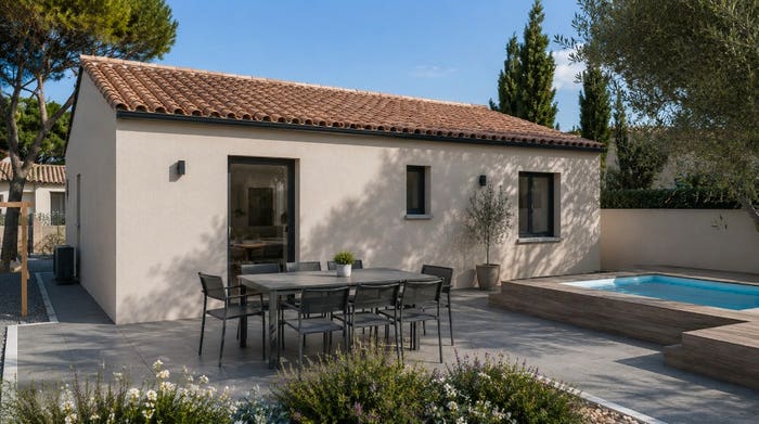 Montagnac - Maison 3 pièces à vendre