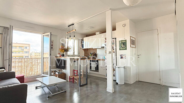 Appartement à vendre - Montrouge, Haut-Mesnil Grand Sud - 3 pièces - 2 chambres