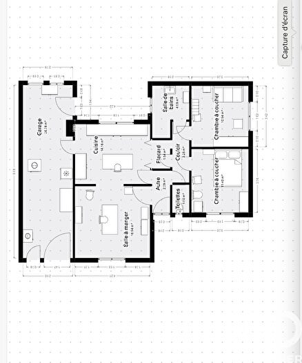 Maison à vendre - Charron - 3 pièces - 2 chambres