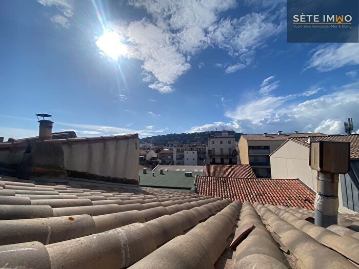 Appartement à vendre - Sète, Lîle Sud - 3 pièces - 2 chambres