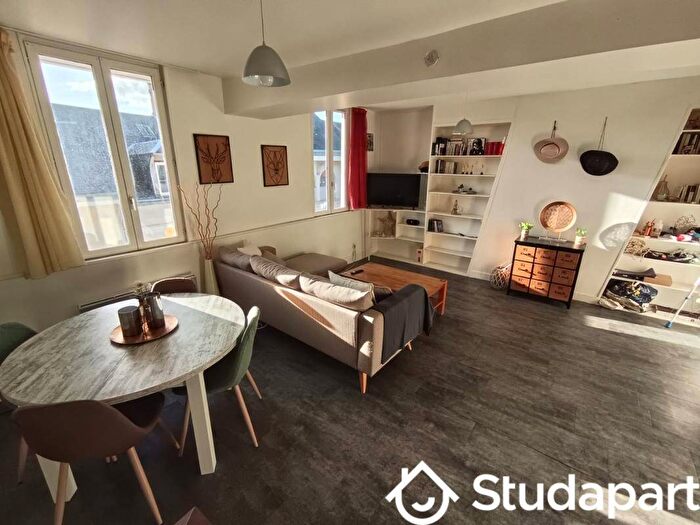 Appartement à louer - Coteaux Ouest-Pasteur, Rouen - 1 pièce - 1 chambre