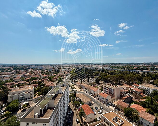 Appartement à vendre - Nîmes, Bir-Hakeim - 3 pièces - 2 chambres