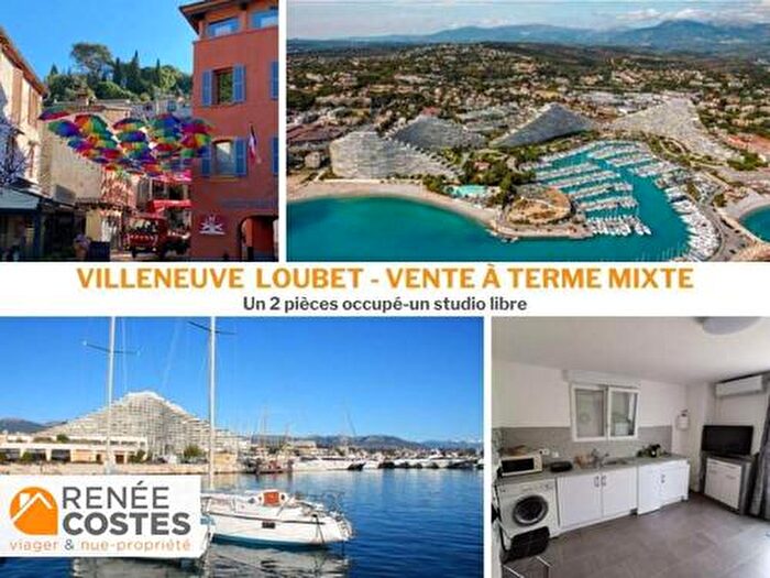 Appartement à vendre - Villeneuve-Loubet, Plage - 3 pièces - 2 chambres