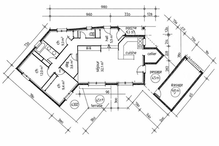 Maison à vendre - Port-de-Bouc, La Mérindole, Le Pont du Roi - 4 pièces - 3 chambres