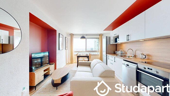 Appartement à louer - Gambetta, Courbevoie - 1 pièce - 1 chambre