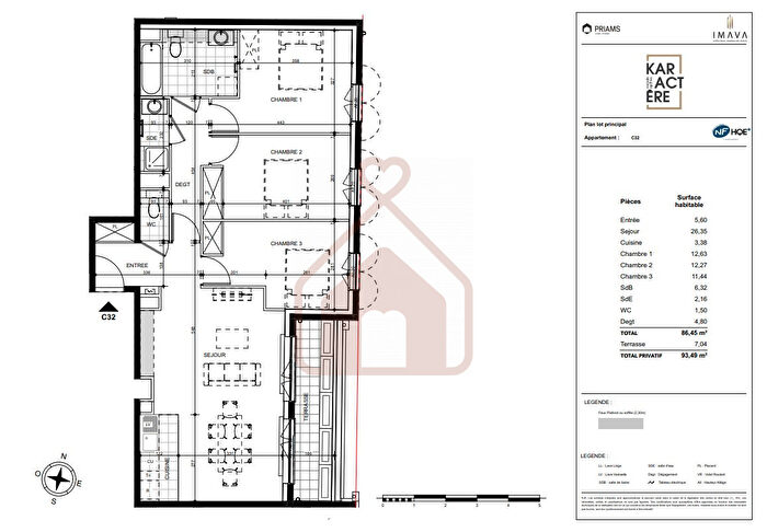 Le Kremlin-Bicêtre, Mairie, Salengro - Appartement 4 pièces à vendre