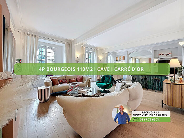 Appartement à vendre - Nice, Carré dor - 4 pièces - 3 chambres