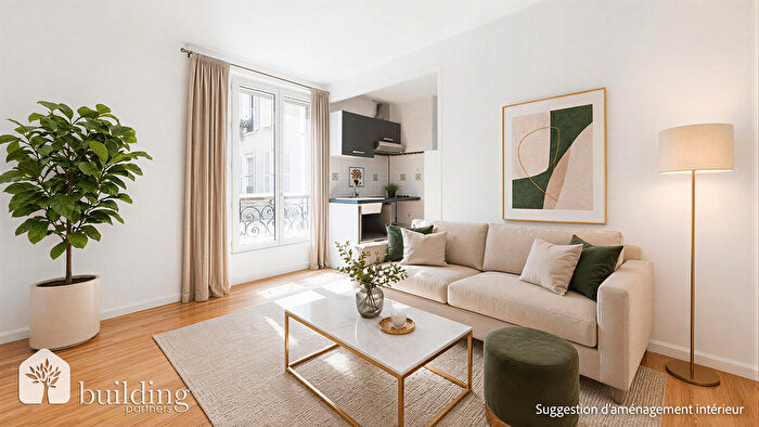 Appartement 2 pièces à vendre - Paris 18ème, Porte de Clignancourt, Porte Montmartre, Moskowa