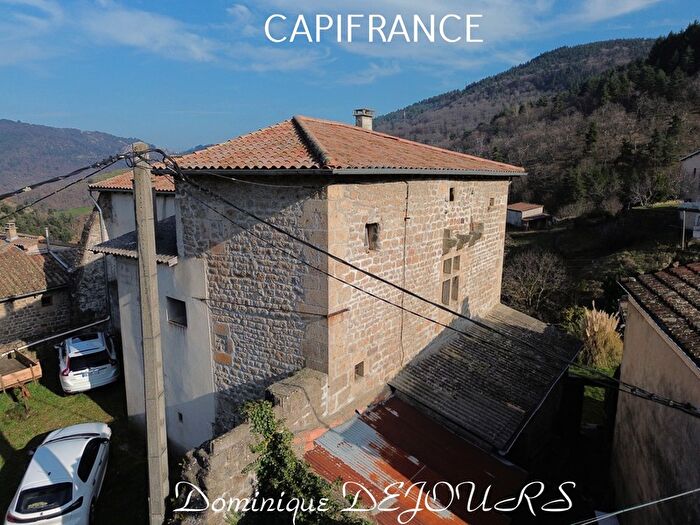 Maison à vendre - Beauvène - 5 pièces - 3 chambres