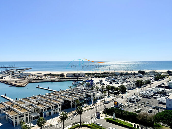 Appartement à vendre - La Grande-Motte, Centre-ville, Port - 3 pièces - 2 chambres
