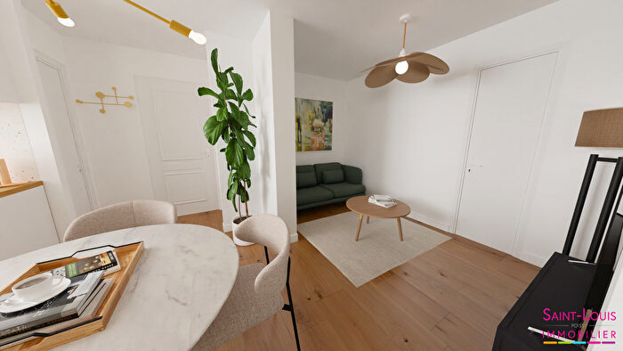 Appartement à vendre - Poissy, Centre-ville - 2 pièces - 1 chambre