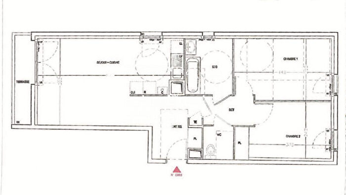 Appartement à louer - Colombes, Europe - 3 pièces - 2 chambres