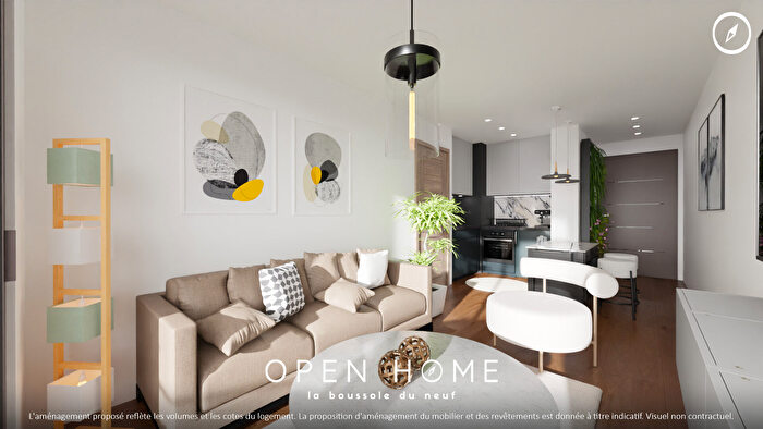 Appartement à vendre - Bischheim, Gare, Mairie, Ecrivains - 2 pièces - 1 chambre