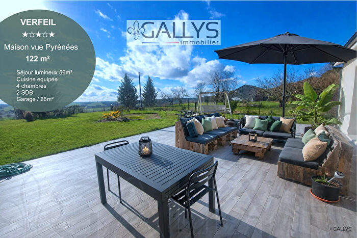 Maison à vendre - Verfeil - 5 pièces - 4 chambres