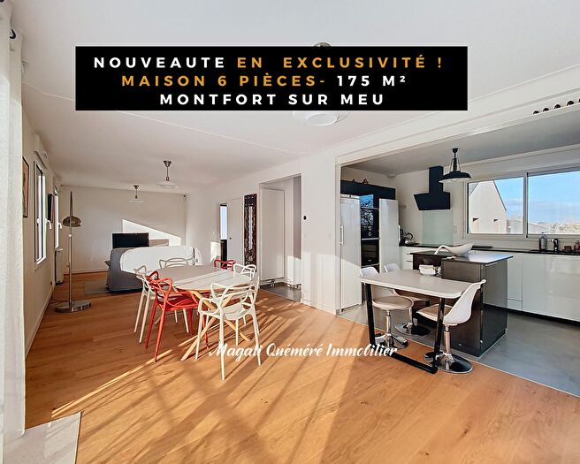 Maison à vendre - Montfort-sur-Meu - 6 pièces - 3 chambres