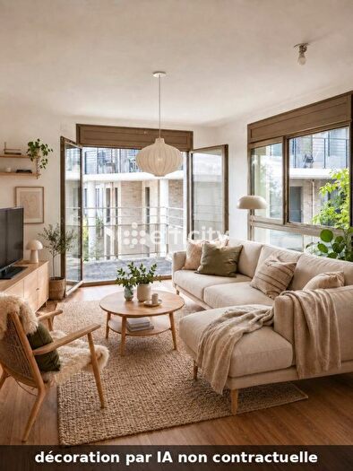 Nanterre, Chemin de l'île : Appartement 3 pièces à vendre