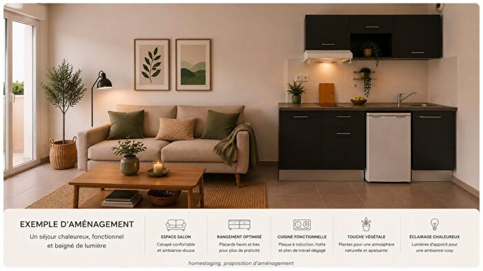 Appartement 2 pièces à Béziers, Perch des Moulins, Font Neuve, Terries, à vendre