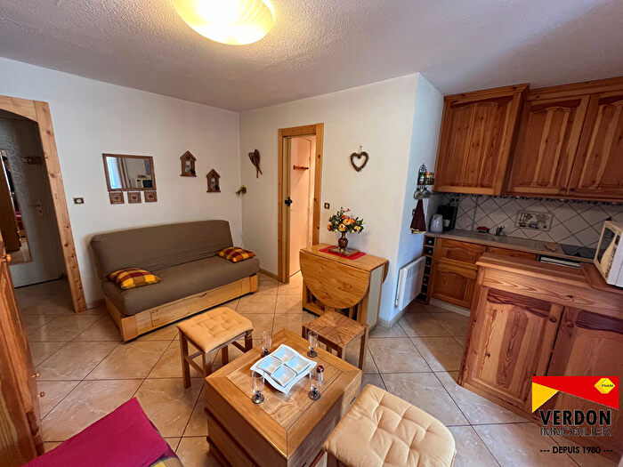 Appartement à vendre - Allos - 1 pièce