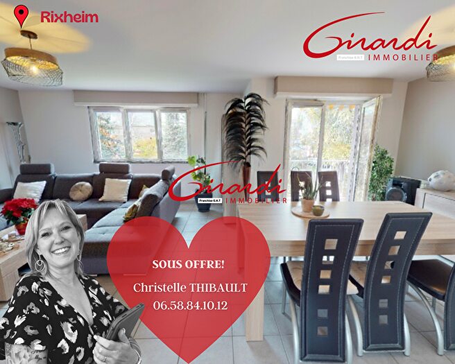 Appartement à vendre - Rixheim, Romains - 4 pièces - 2 chambres