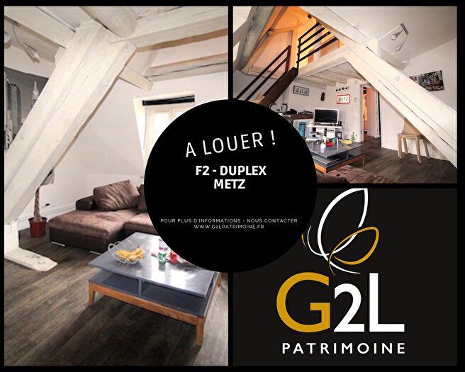 Appartement 2 pièces à Metz, Centre-ville, à louer