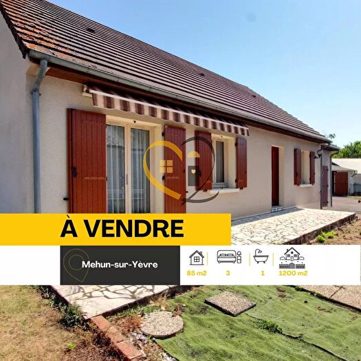 Maison à vendre - Mehun-sur-Yèvre - 4 pièces - 3 chambres